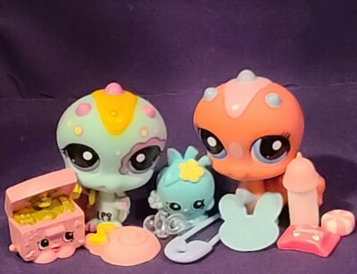 Authentic Littlest Pet Shop Rare Pink Inchworm Caterpillar 2228 1581 ...