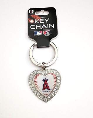 Los Angeles Angels Officially Licensed HEART Keychain Bold Logo NWT MLB ...