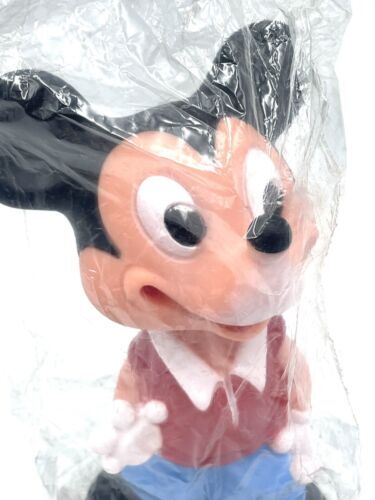 1960s ERA LEDRA LEDRAPLASTIC SQUEAK TOY TOPOLINO MICKEY MOUSE RUBBER ...