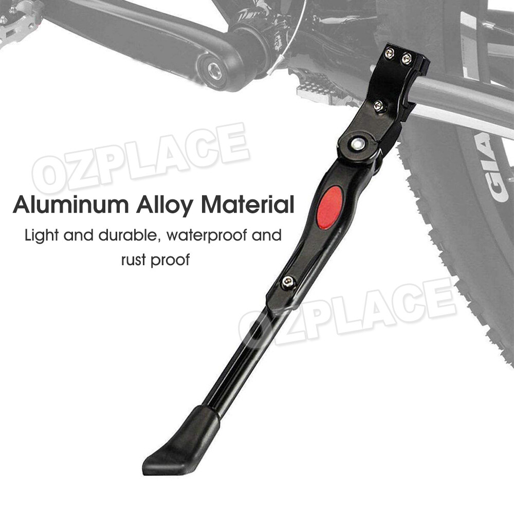 Heavy Duty Adjustable Rear KickStand Prop Side Bicycle Mountain Bike ...