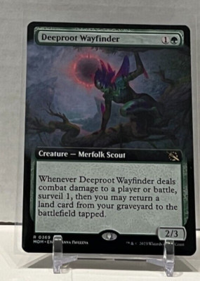 MTG - March of the Machine MOM - Deeproot Wayfinder 369 Extended NM/M | eBay