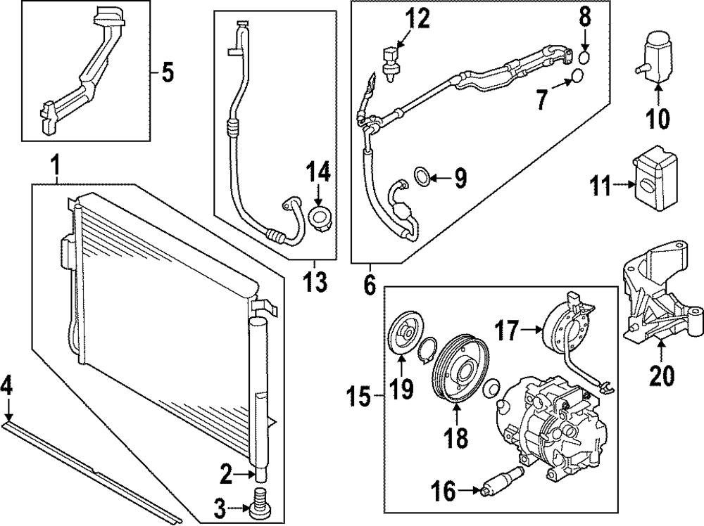 Genuine Kia Air Guide 29150-N7610 | eBay