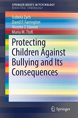 Protecting Children Against Bullying and Its Consequences (2017) | eBay
