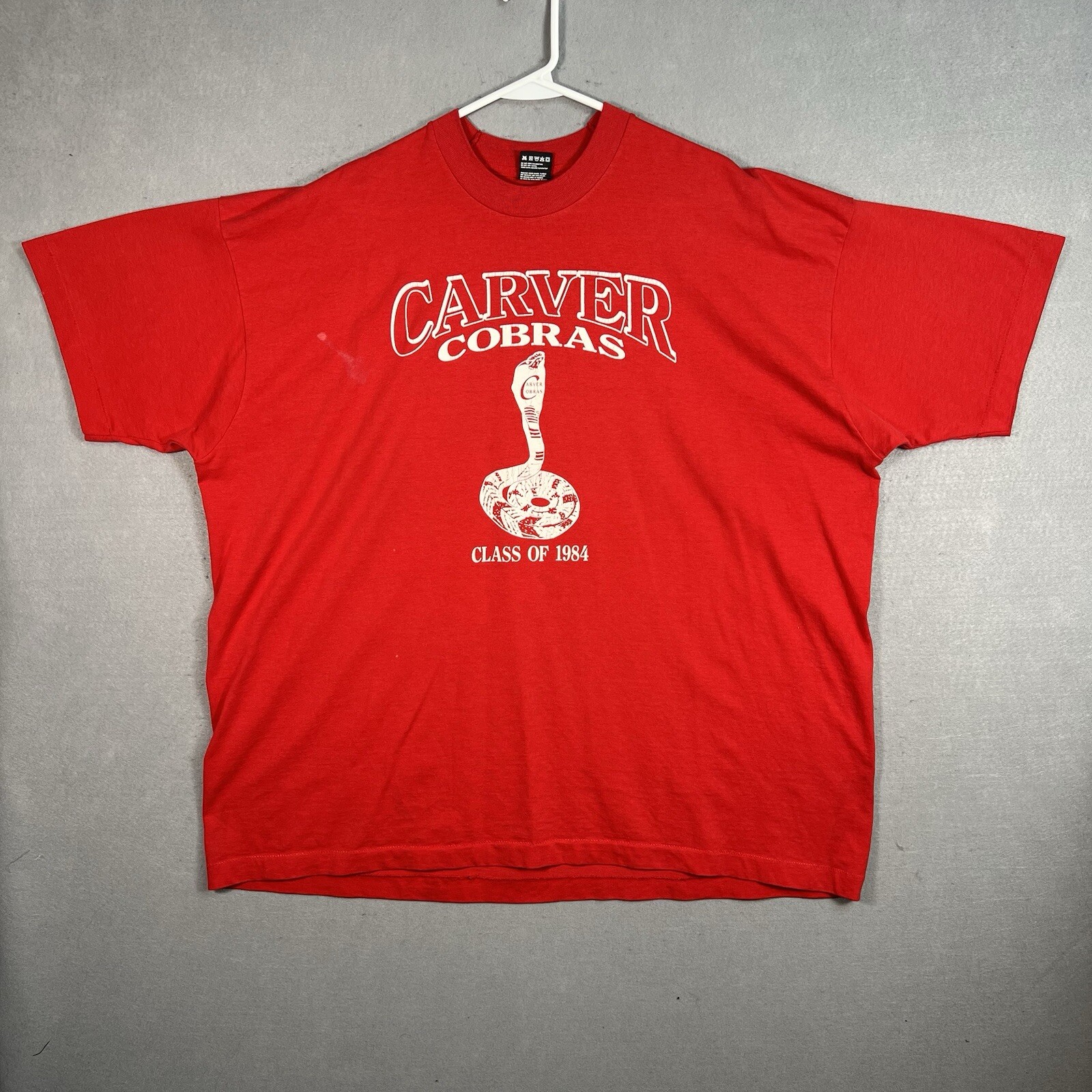 Vintage 1984 Carver Cobras High School Alumni T Shirt… - Gem