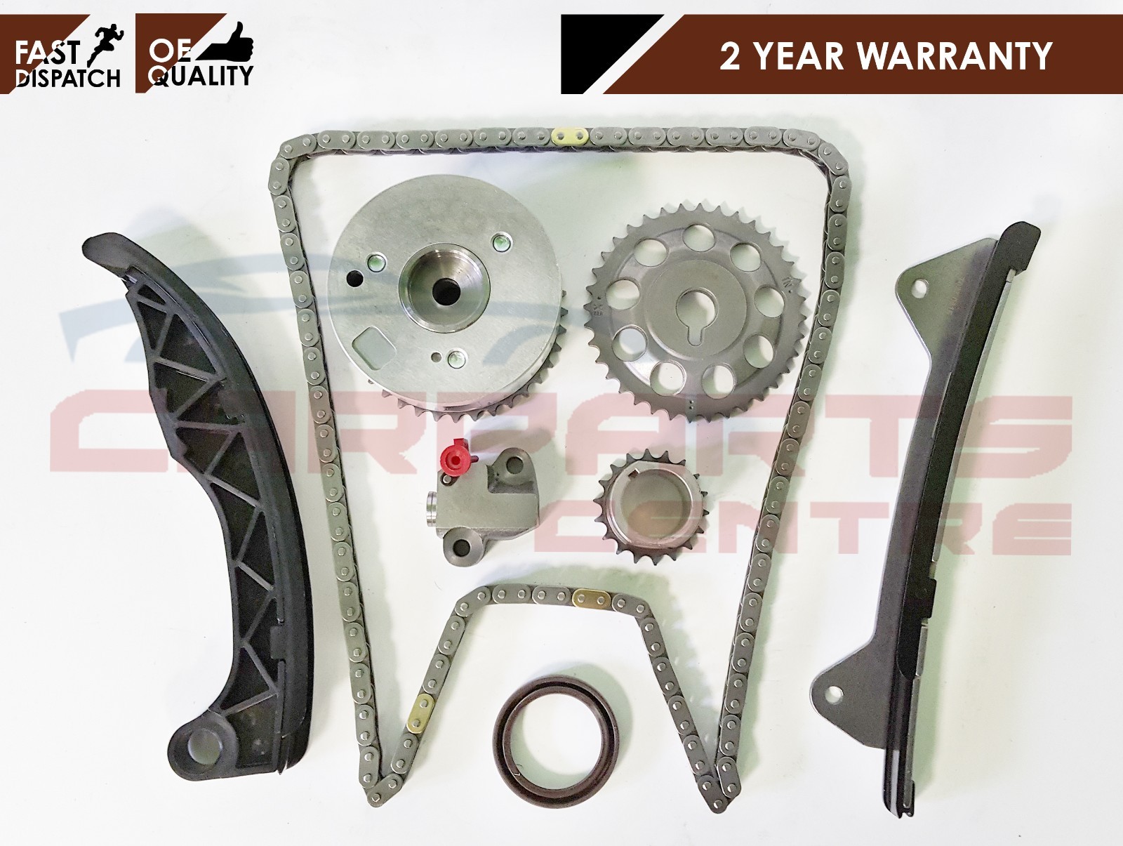 FOR AYGO IQ YARIS 107 C1 1.0 ENGINE TIMING CHAIN WITH VVT HUB SPROCKET ...