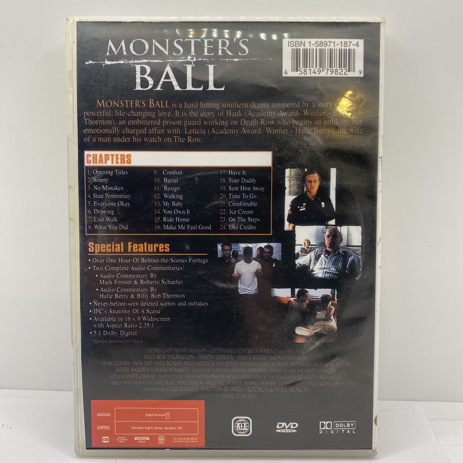 Monsters Ball (DVD, 2002) 🇦🇺 FREE AU POSTAGE 🇦🇺 | eBay