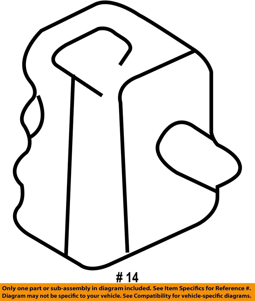 GM OEM 99-24 Acadia Hood Hood Components-Release Cable Clip 22581725 | eBay