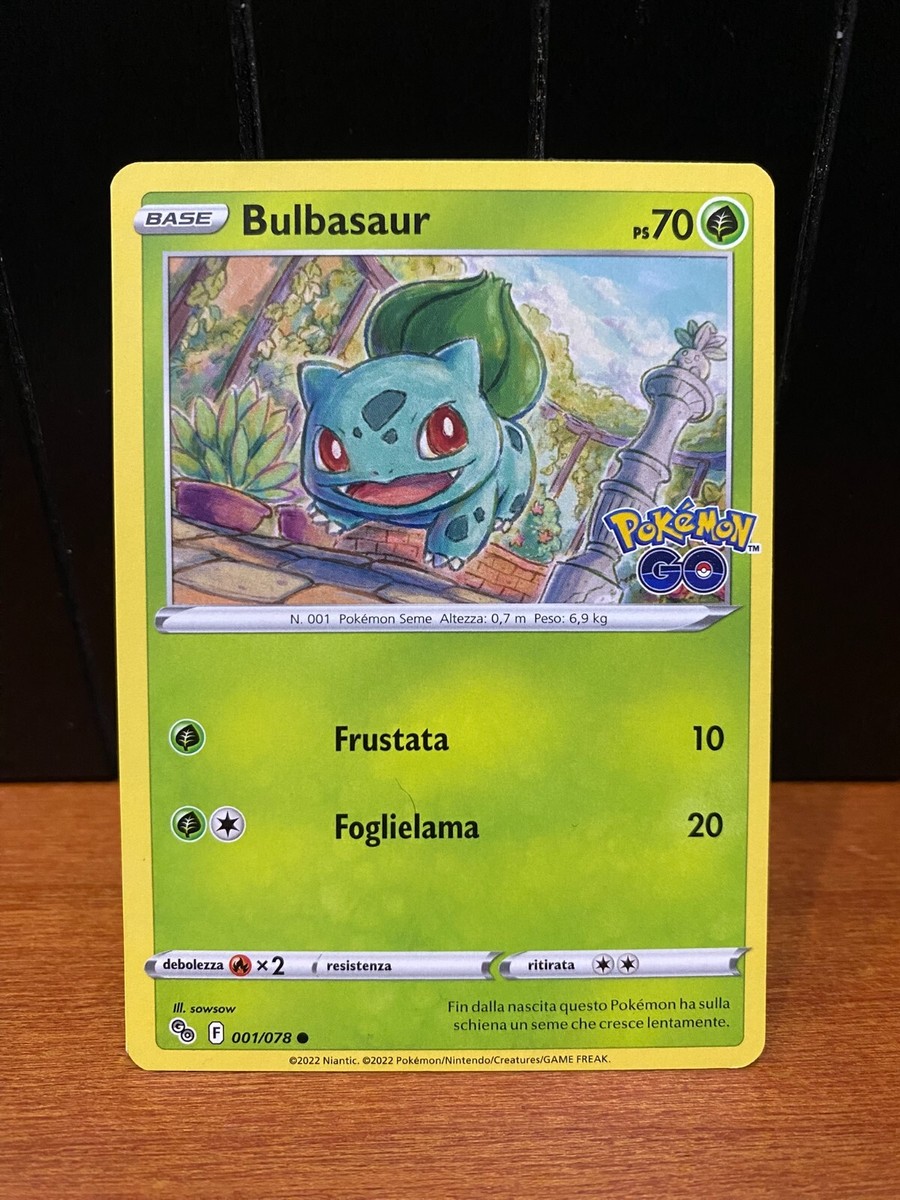 Carta Pokemon Bulbasaur