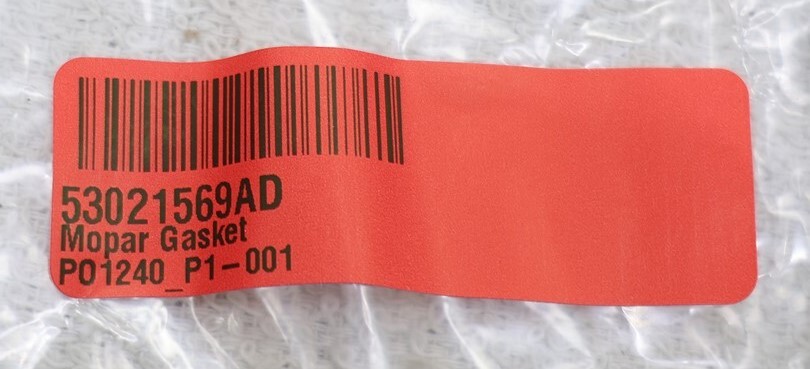 NEW OEM Mopar Spark Plug Tube Seal 53021569AD Dodge Ram Jeep Chrysler ...