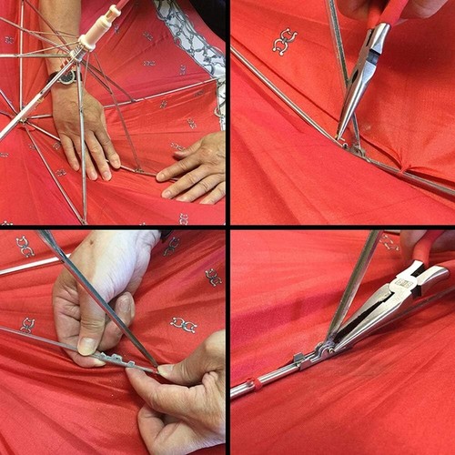 BestTool Umbrella Rib Repair Metal Fittings DIY Structures S-130S Japan ...