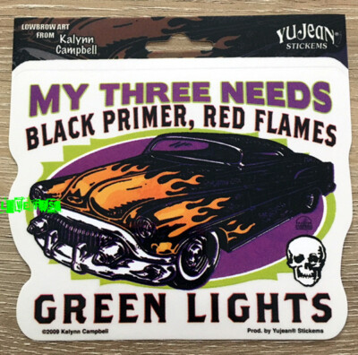 HOT ROD DECAL STICKER DECAL hot rod, street rod, classic car decals and ...