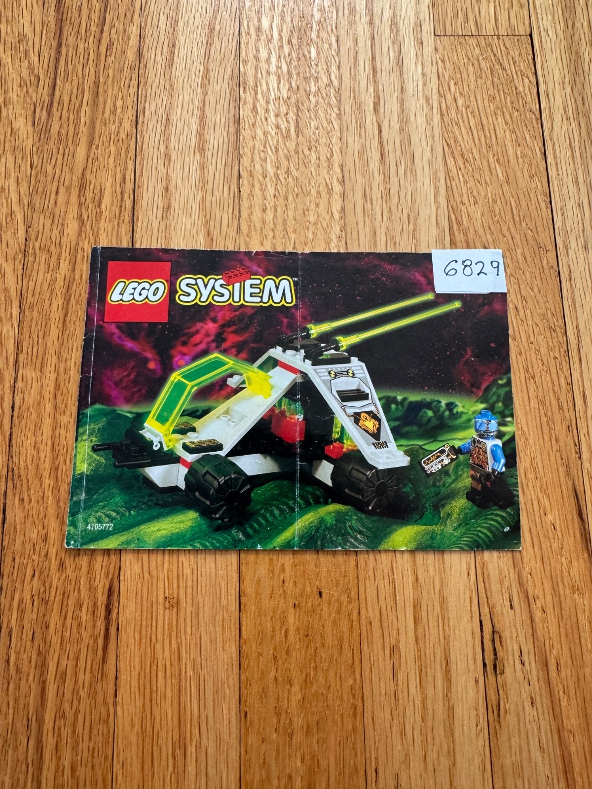 Lego Space Radon Rover (6829) Instruction Booklet Only | eBay