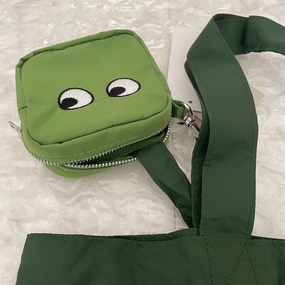 UNIQLO Anya Hindmarch Packable Bag Recycle Bag Green NWT FedEx from ...