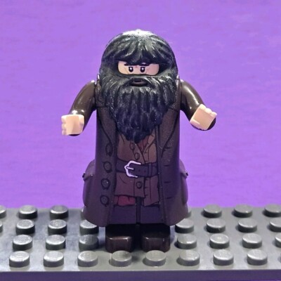 Lego Harry Potter Rubeus Hagrid Minifigure Sorcerer's Stone Goblet Of ...