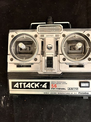 Futaba Attack-4 FP-4NBL Digital Proportional Radio Control System 4 ...