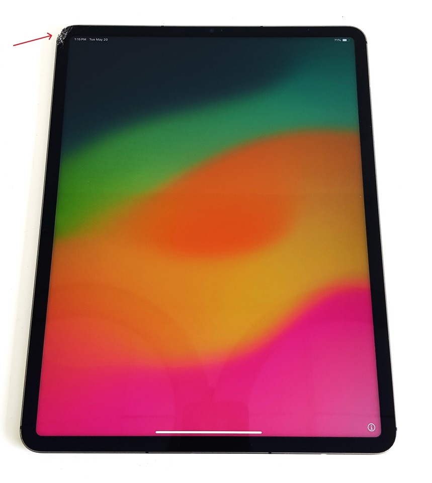 Apple Ipad Pro 5th Gen 12.9" A2379 2021 3.20GHz M1 8GB Ram 256GB WiFi+ ...