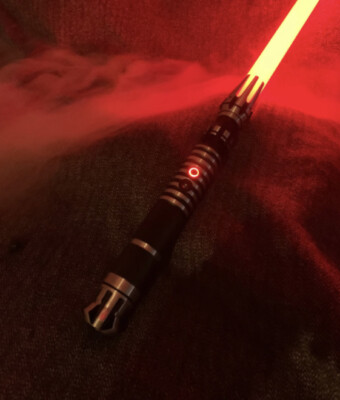 Custom SITH TALON LIGHTSABER w/ RED LED and Switch W/ Sound | eBay