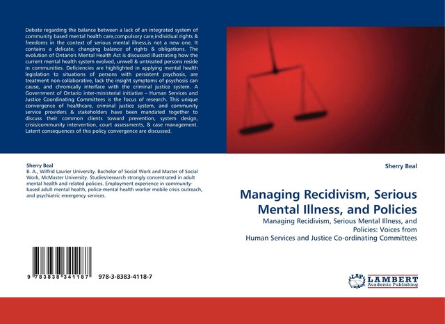 Managing Recidivism, Serious Mental Illness, And Policies von Sherry ...