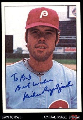 1975 SSPC #607 Mike Rogodzinski Phillies AUTO Signed | eBay