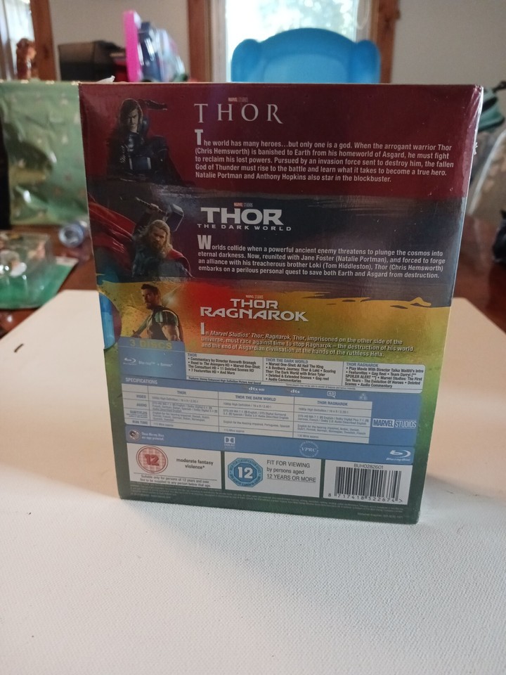 Thor: 3-movie Collection (Blu-ray) Brand New | eBay