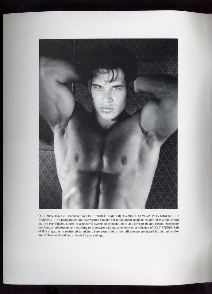 Colt Studio Men #29 Rex Baldwin, Randy Jansen, Mark Wolff 1994 Vtg Gay Magazine | eBay
