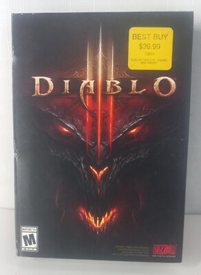 Blizzard Entertainment Diablo III PC Game Box Set (2012) Used Complete ...