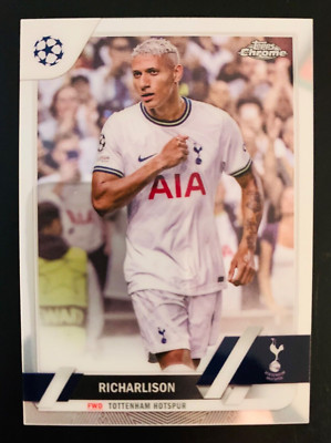 2022-23 Topps Chrome UEFA UCC # 138 Richarlison Tottenham card | eBay