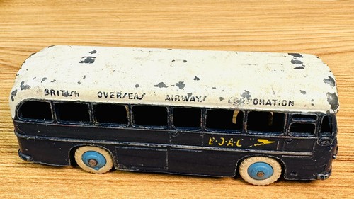 1960s Dinky Toys Meccano Blue BOAC 283 Bus British Overseas Airway Corp ...