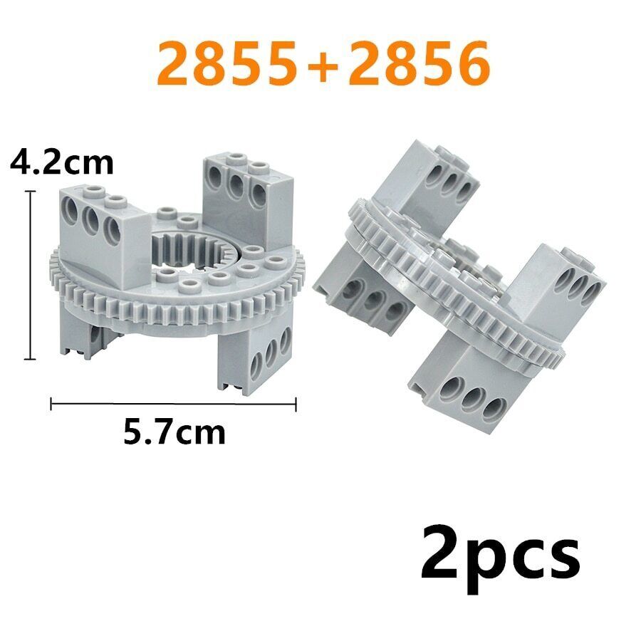 Turntable Rotating gears Technic 18939 48452 for Lego Kits DIY Building ...