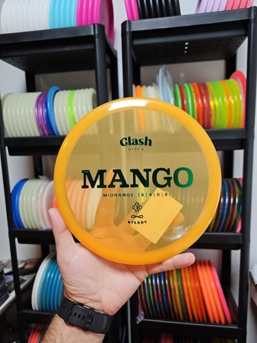 Clash Discs Steady Mango Orange 170g Disc Golf Midrange | eBay