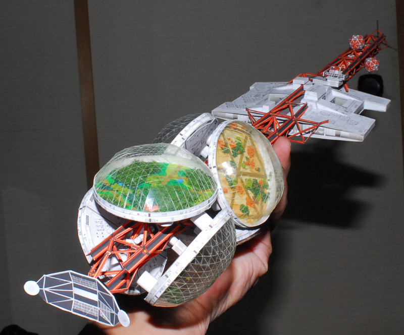 Silent Running Valley Forge DIY Handcraft PAPER MODEL KIT | eBay