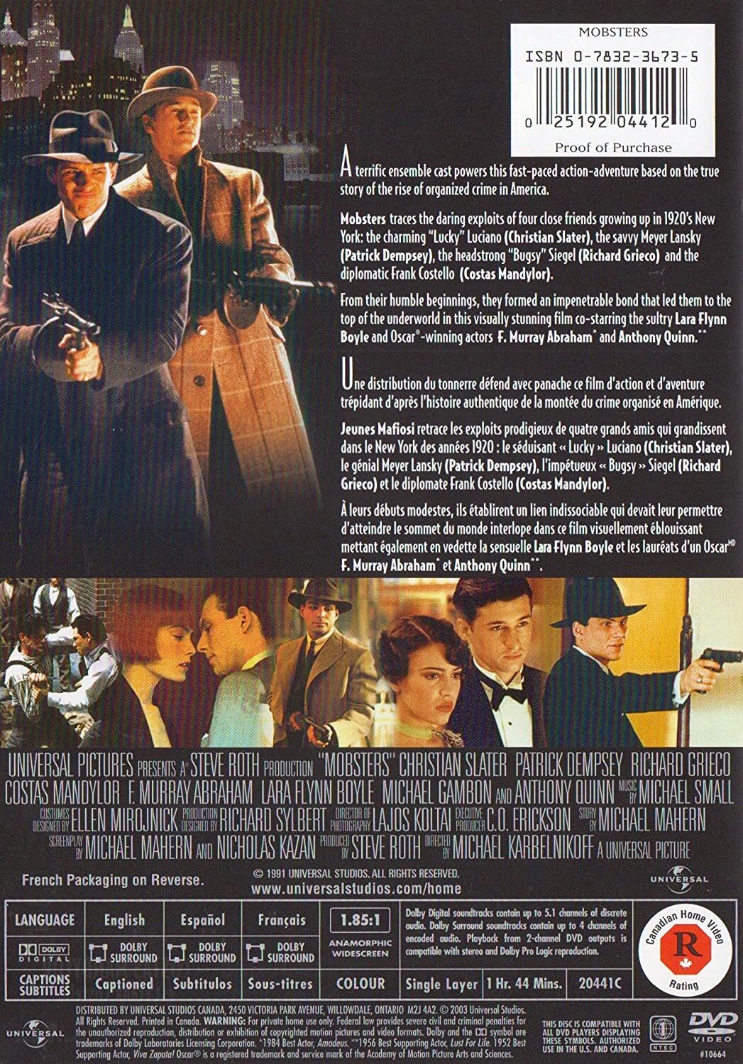 Mobsters (DVD, 1991) for sale online | eBay