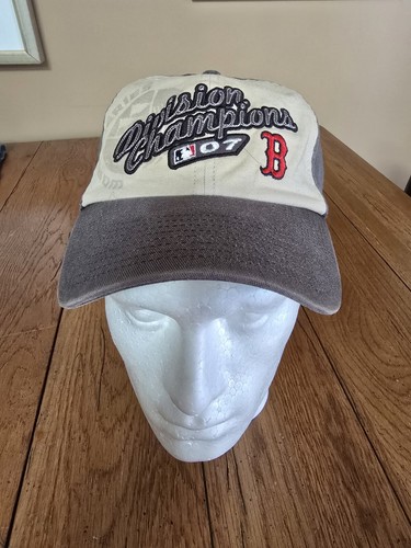 2007 BOSTON RED SOX DIVISION CHAMPIONS (Adjustable) Cap w Tag WORLD ...