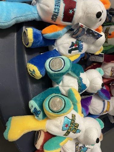 Collection Of Stuffed State Quarter Bears | eBay