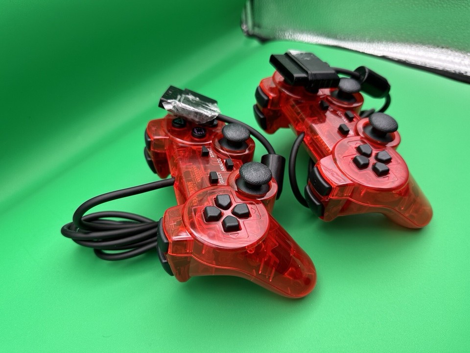 Controller for PlayStation 2 PS2 Wired by R3 THE BEST [2 Pack] + US ...