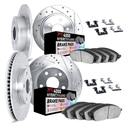 For Toyota Celica 00-05 Brake Kit DFC Drilled & Slotted Front & Rear ...