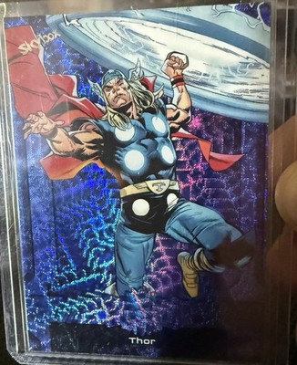 Thor - 2024 Skybox Marvel Metal Universe Avengers #174 Grandiose | eBay