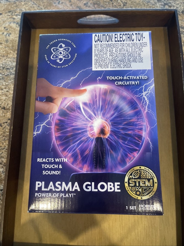 Plasma Globe Power Of Play Touch Activated Circuritry! Reacts With ...