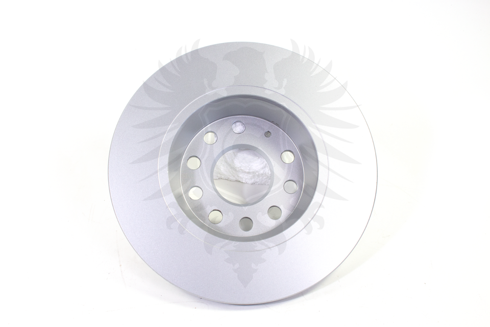 2x NEW VW Golf Jetta CC Audi A3 282mm Coated Rear Brake Rotor Set Kit ...