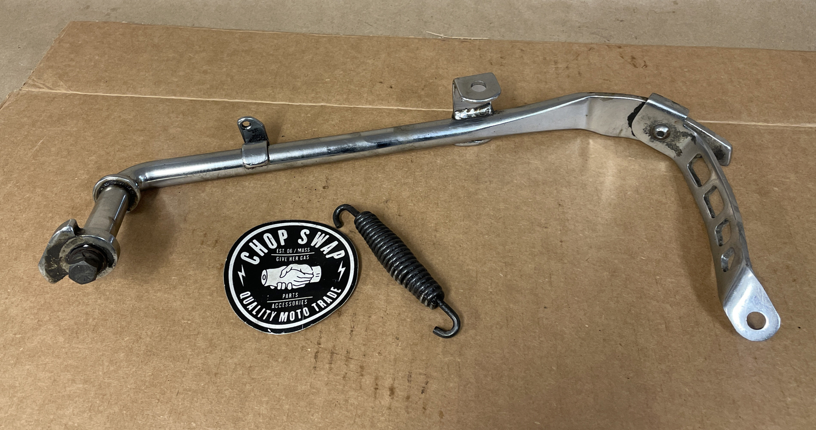 Harley-Davidson Sportster Kickstand, Hardware, Spring and Extension ...