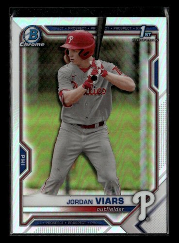 2021 Bowman Draft #BDC-132 Jordan Viars Chrome Refractor | eBay