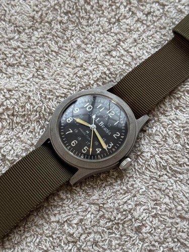Hamilton Khaki L.L.Bean 9219 Manual Wind 33mm Vintage Military Watch ...