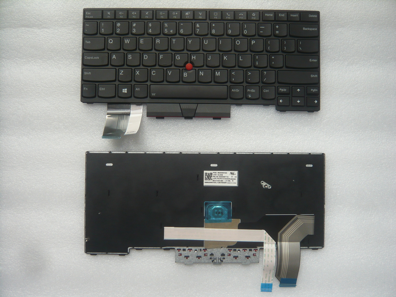 US Black Keyboard for Lenovo ThinkPad L14 GEN 2 (type 20X5, 20X6 20X1 ...