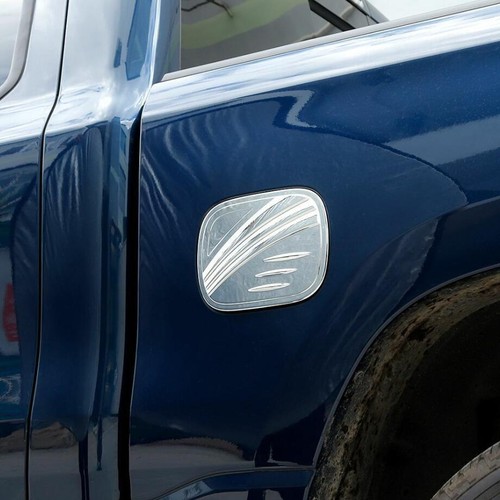 For 2019 - 2024 Dodge RAM 1500 ABS Chrome Look Fuel Tank Door Cover Gas ...