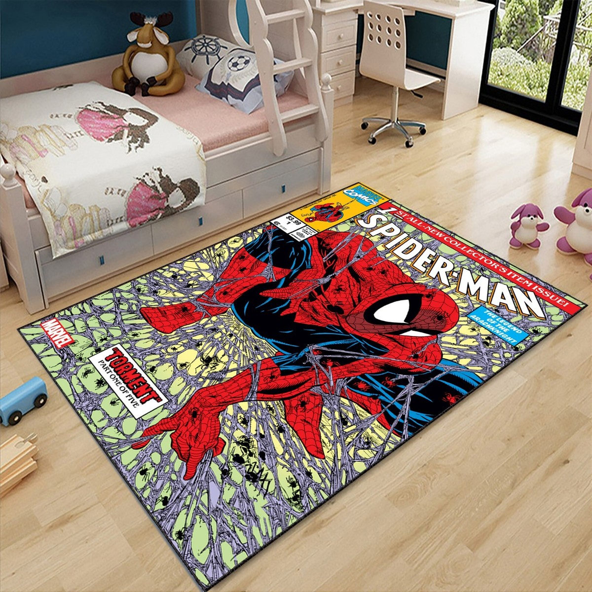 Comic Book Themed Living Room