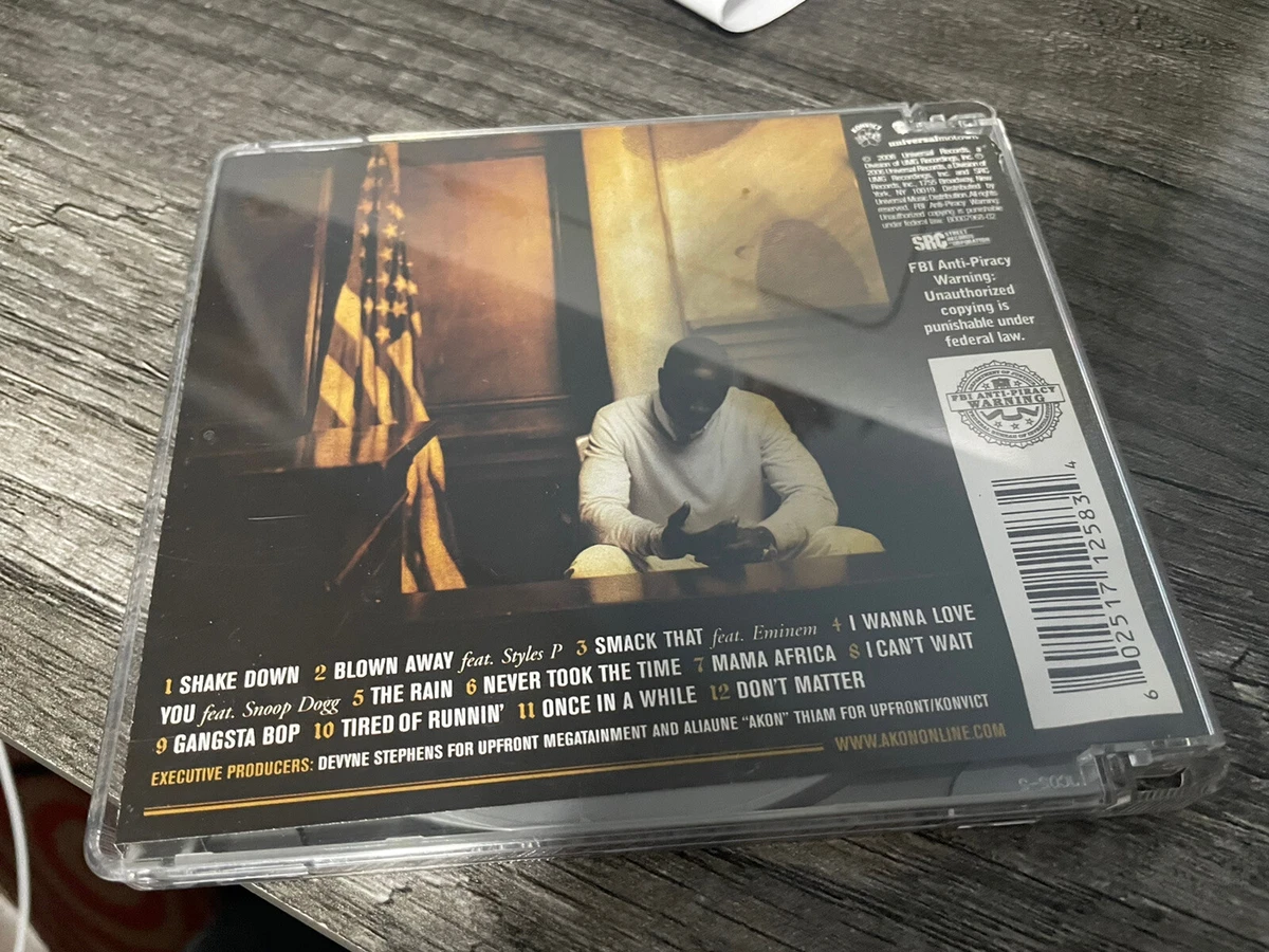 Akon Konvicted Cd
