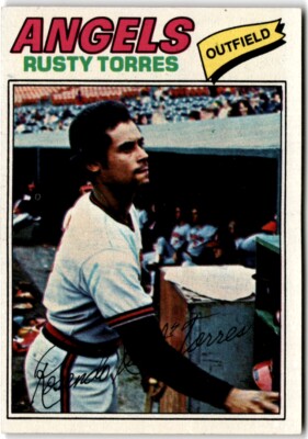 1977 Topps #224 Rusty Torres Angels | eBay