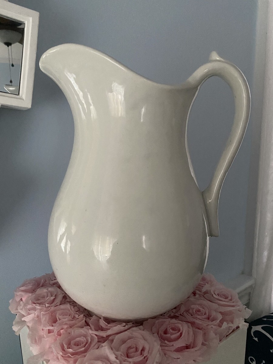 White Ironstone Pitchers 43 White Ironstone & Pottery Pitchers Ideas