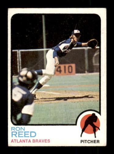 1973 Topps #72 Ron Reed VG/VGEX Braves 238801 | eBay