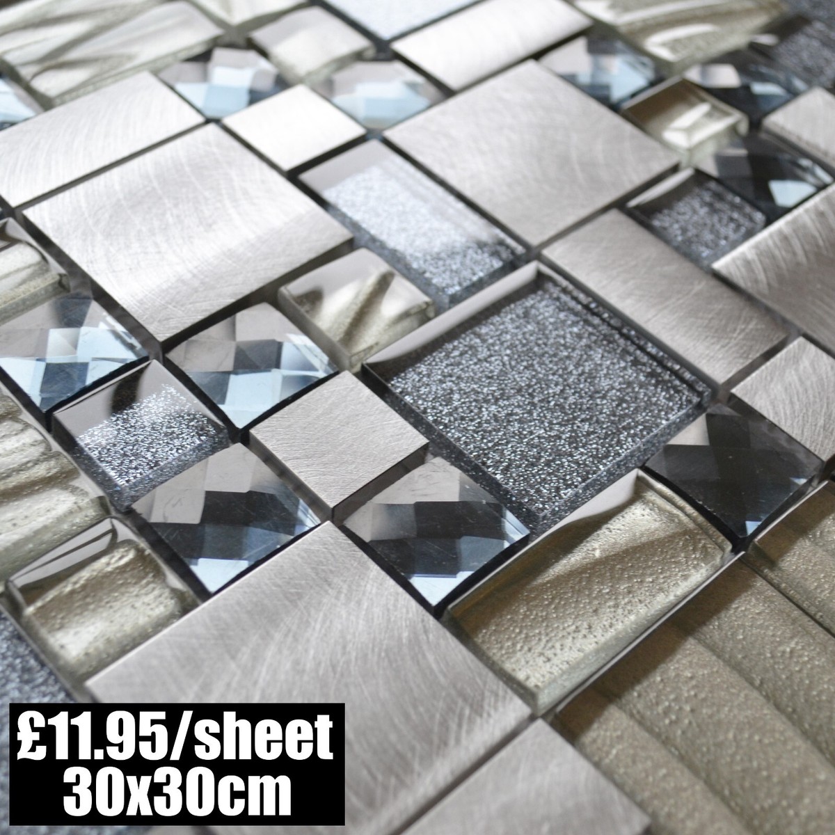 Metal And Glass Tile Sheets